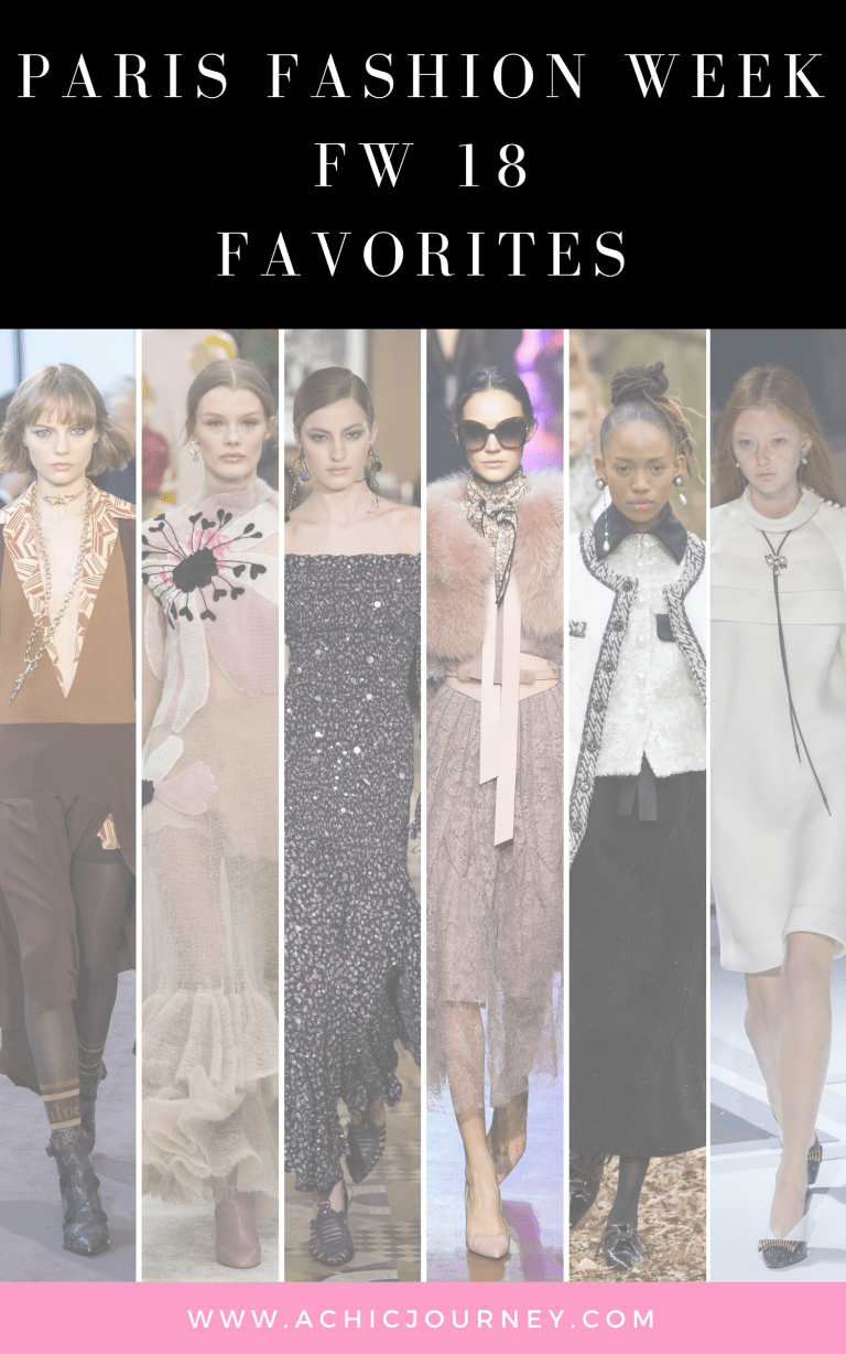 Runway Report: Paris Fashion Week – A Chic Journey